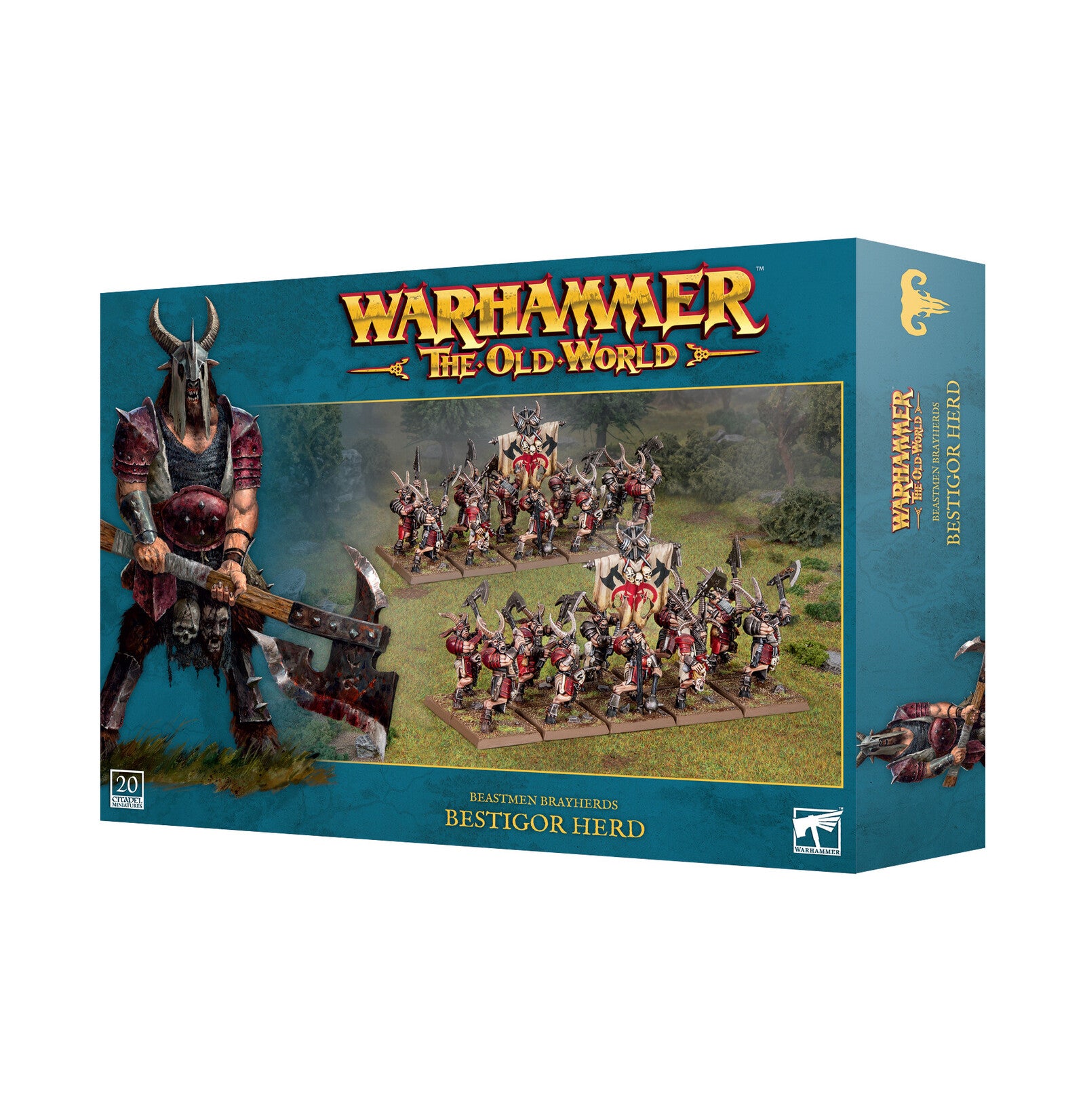 [WAR] BEASTMEN BRAYHERDS: BESTIGOR HERD – Sharkgames | Tienda de Warhammer